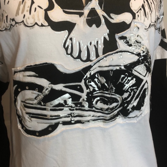 Authentic Tradition | Tops | Made To Ride Long Sleeve Motorcycle Tee ...